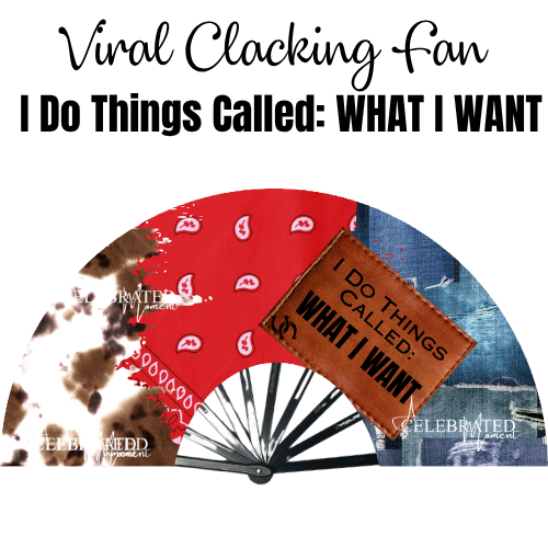 Custom "Clacking" Fan Collection – A Celebrated Moment